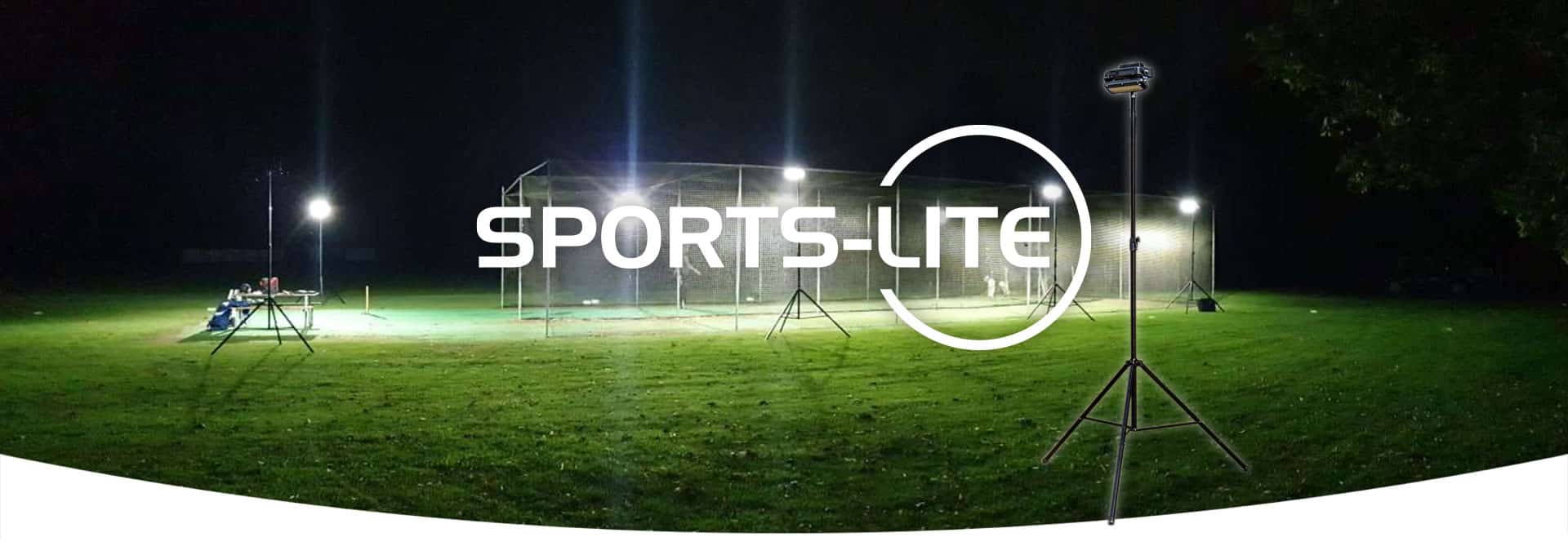 SPORTS-LITE Portable Cricket Floodlights for training