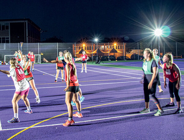 SPORTS-LITE Portable Training lights for Netball
