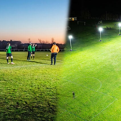 Portable LED Sports Lighting Solutions | Ritelite Portable Lighting